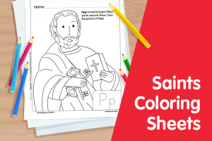 Saints Coloring Sheets - Catechist's Journey